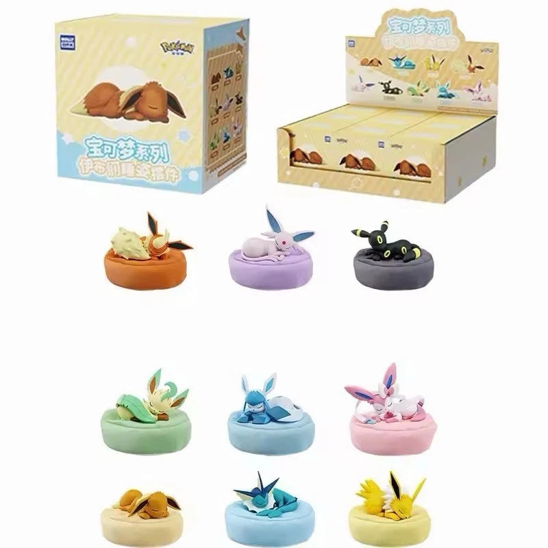 Sleeping Eeveelution Blind Box - Holly Box Chinese - Sealed Case ...